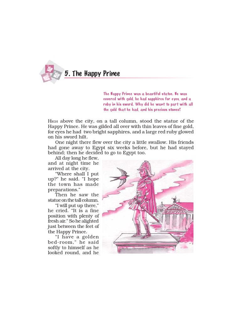 NCERT_Class_9_English_Moments_Chapter_5 | PDF | The Happy Prince And ...