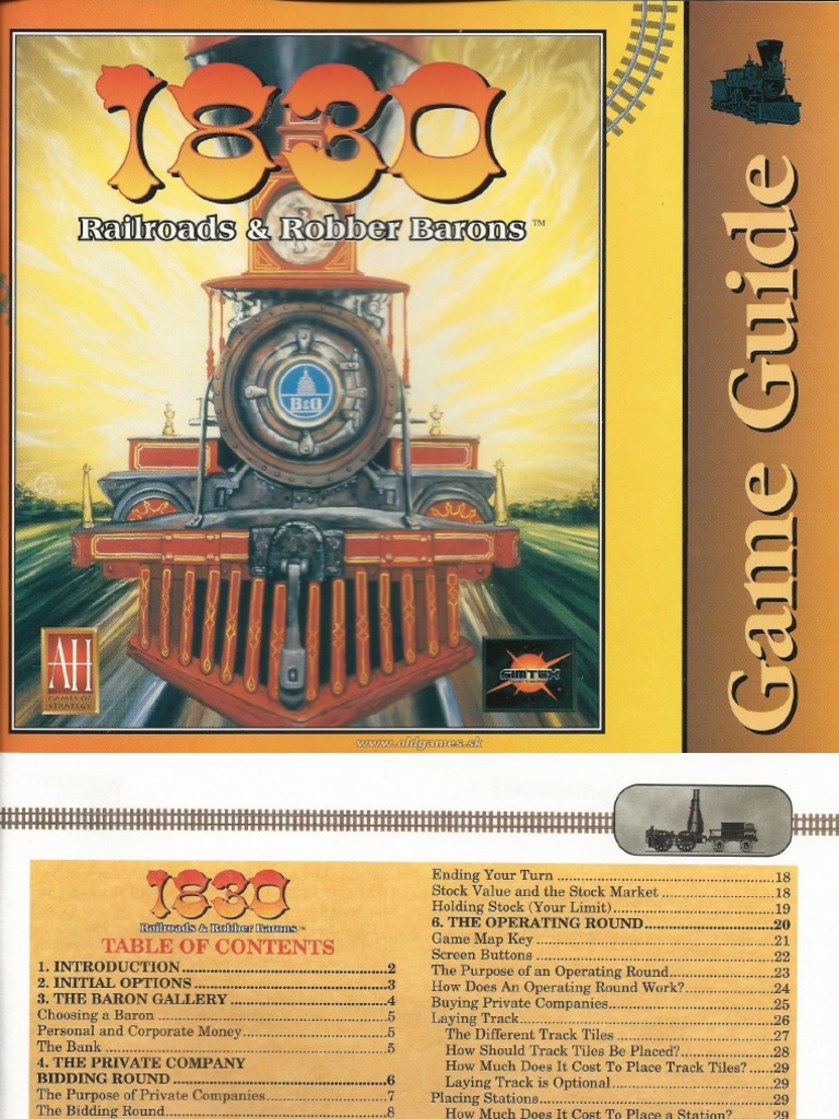 1830 Railroads - Robber Barons | PDF