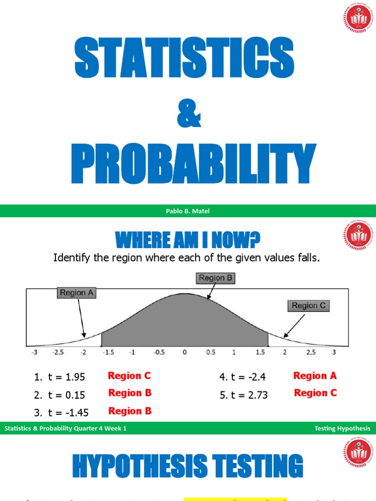 Statistics Q4 W1 | PDF