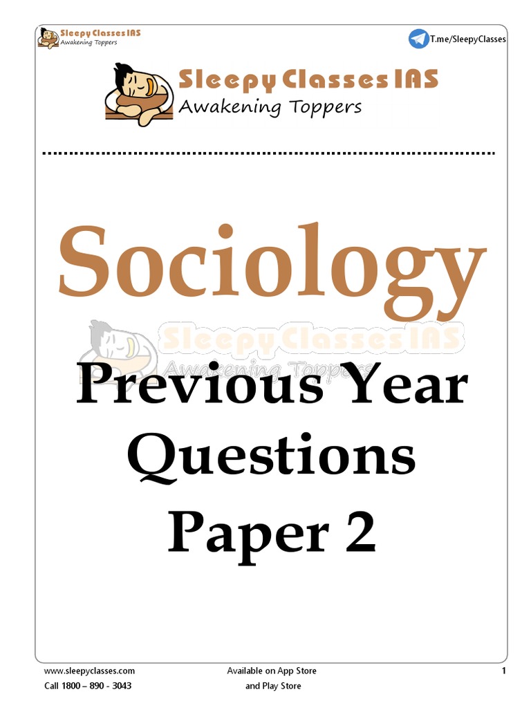 Paper 2 PYQs Updated Compilations | PDF | Sociology | Slum