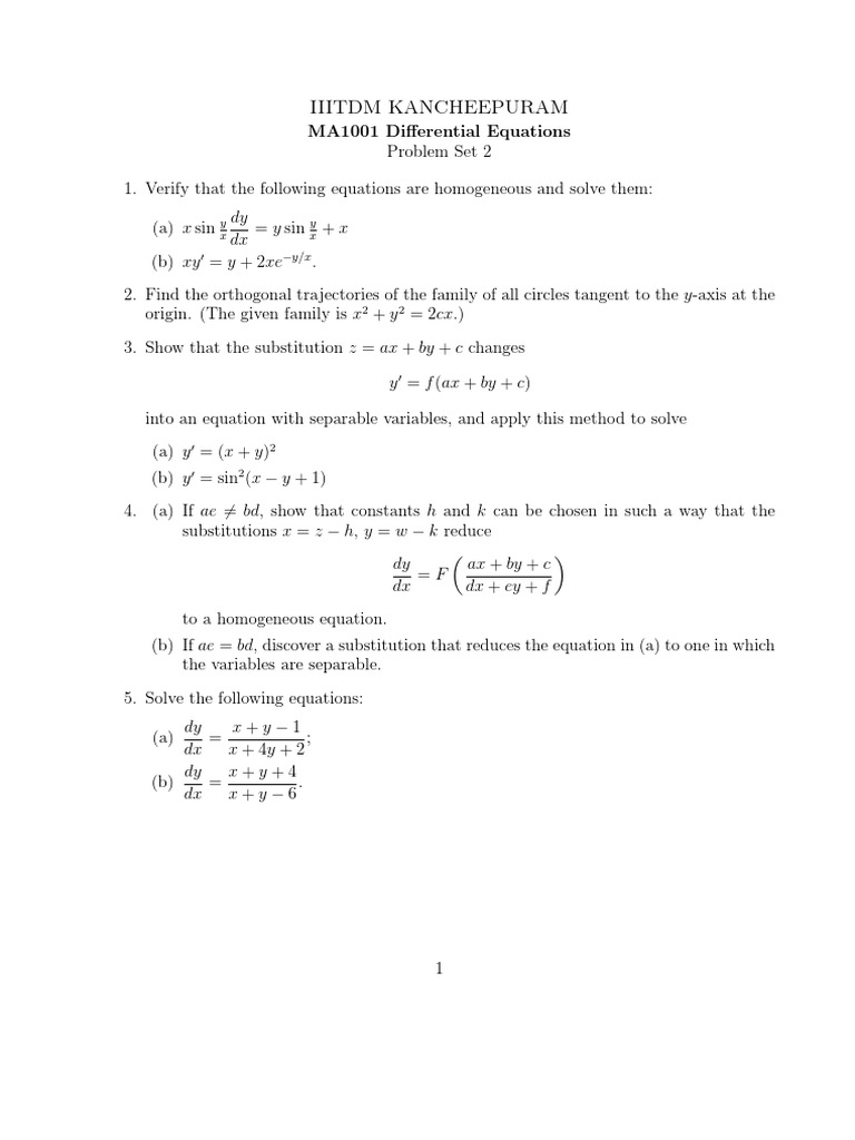 Problem Set 2 | PDF
