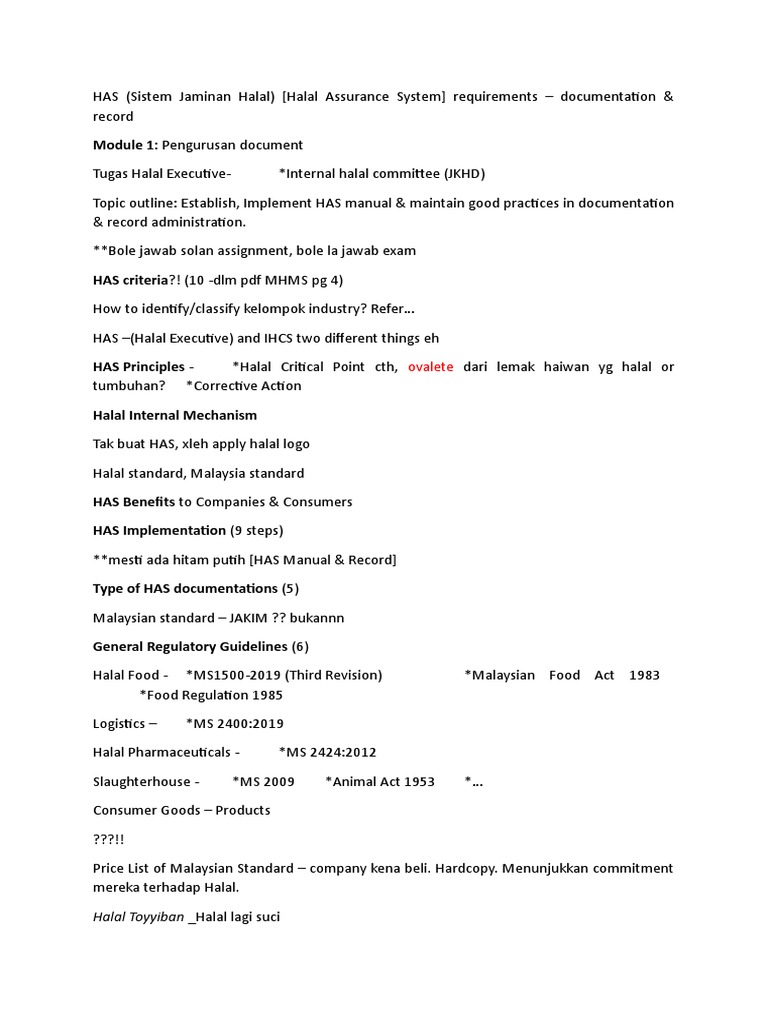 Halal Training Notes | Download Free PDF | Islamic Jurisprudence | Food ...