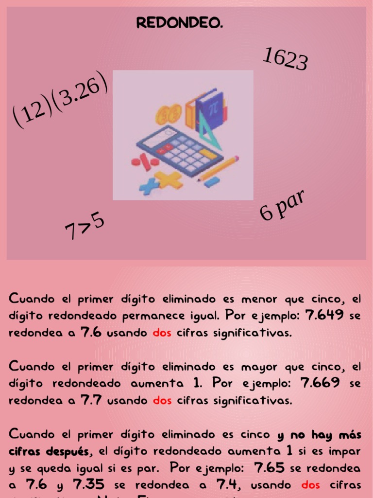 Ejemplos Redondeo | PDF