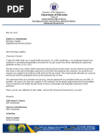 Letter Request For Donation Sand and Gravel | PDF