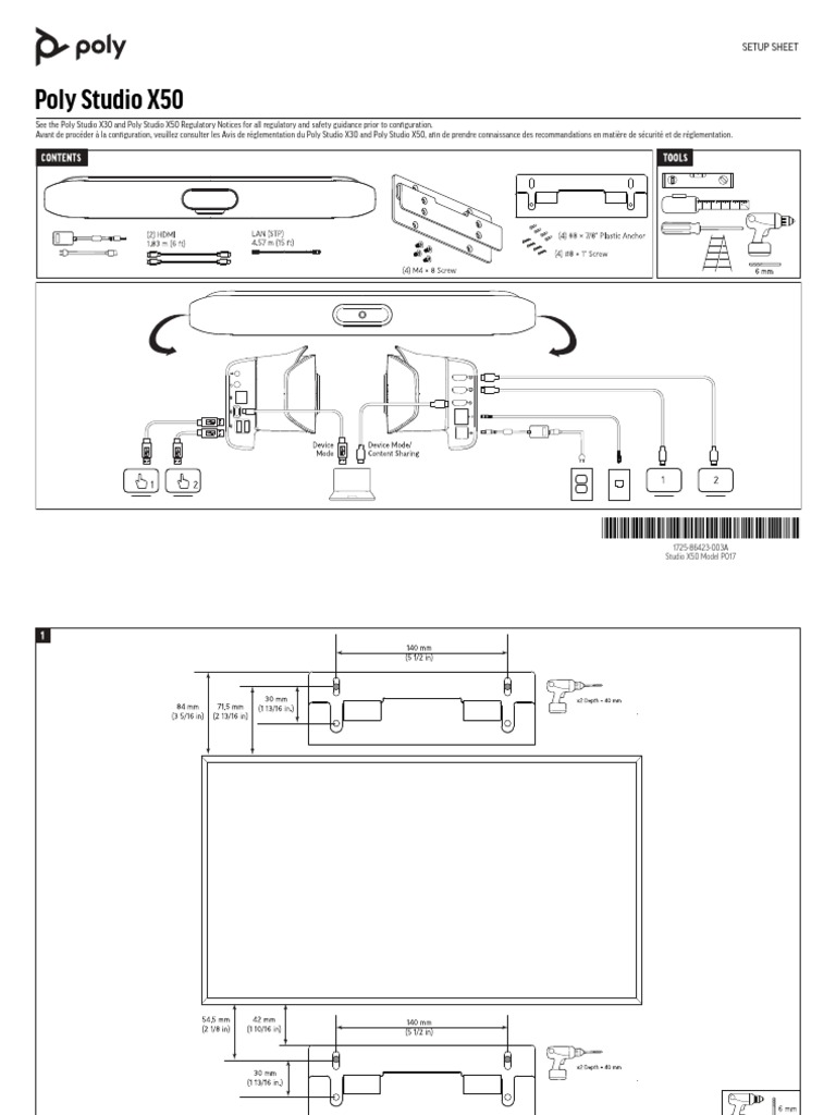 studio-x50-setup-access | PDF