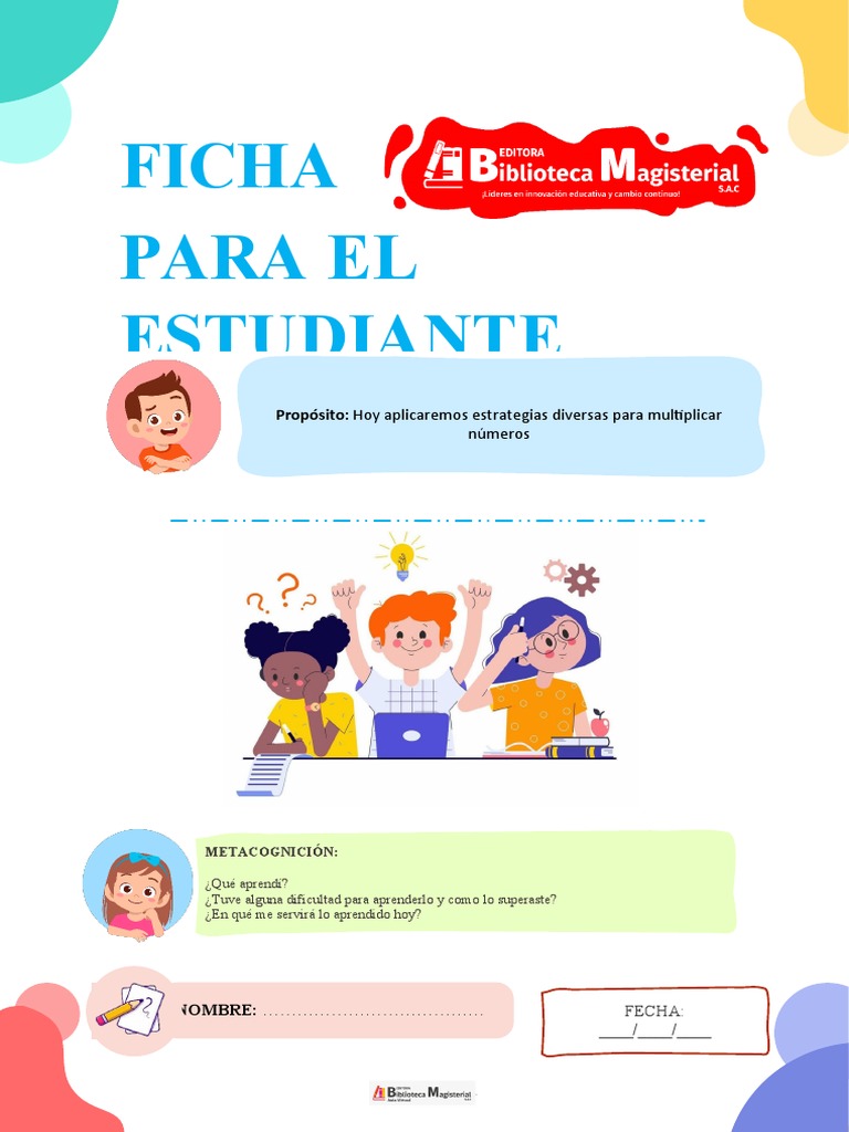 FICHA 2 - MAT V - Multiplicando Por 10,100 y 1000 - Resolvemos ...