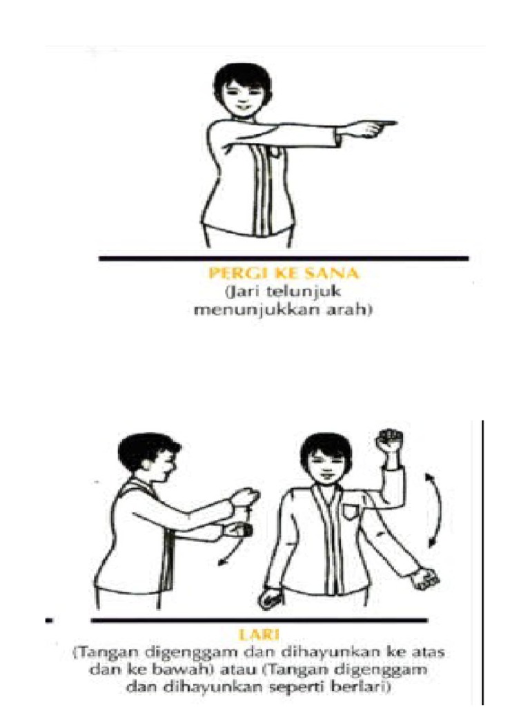 isyarat tangan | PDF