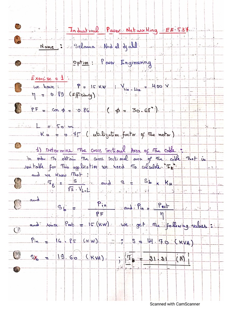 HomeWork Exercise 01 Solution | PDF