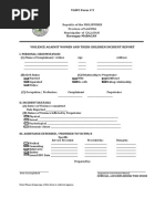 Intake Sheet For VAWC | PDF | Justice | Crime & Violence