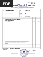 Sample Packers Movers Bill Format | PDF