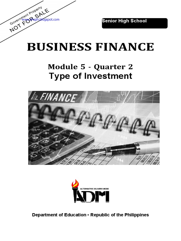 Business Finance Module 5 Students | PDF | Bonds (Finance) | Investing