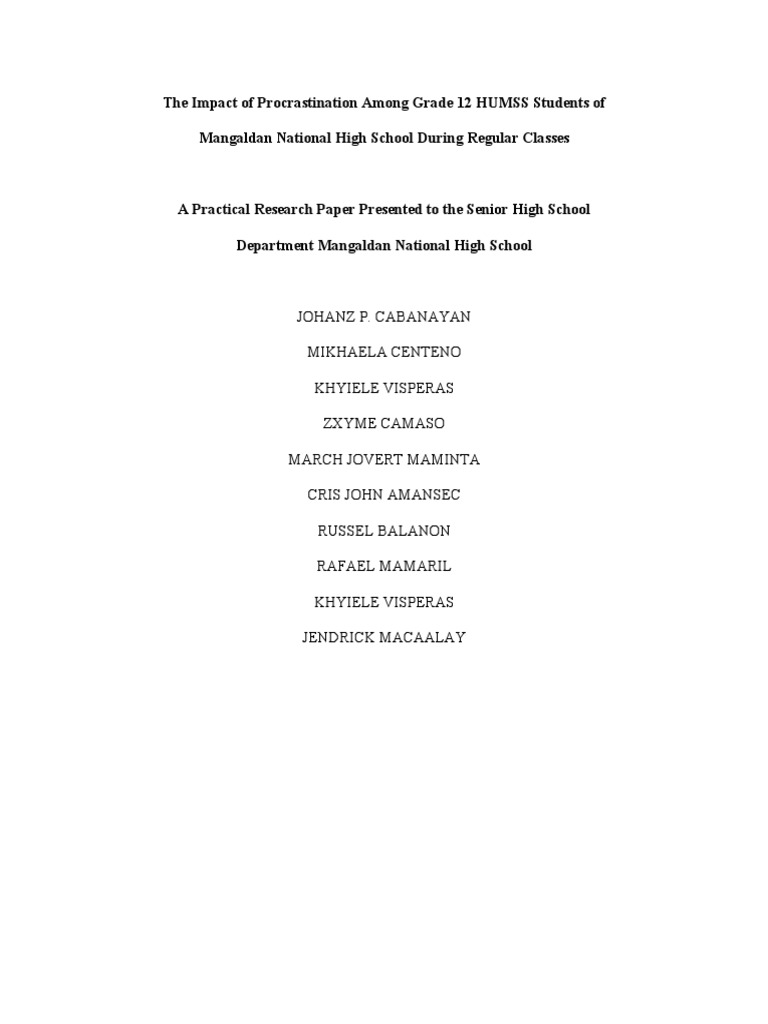 Quantitative Research Chapter 1-5 | PDF | Professional Skills ...