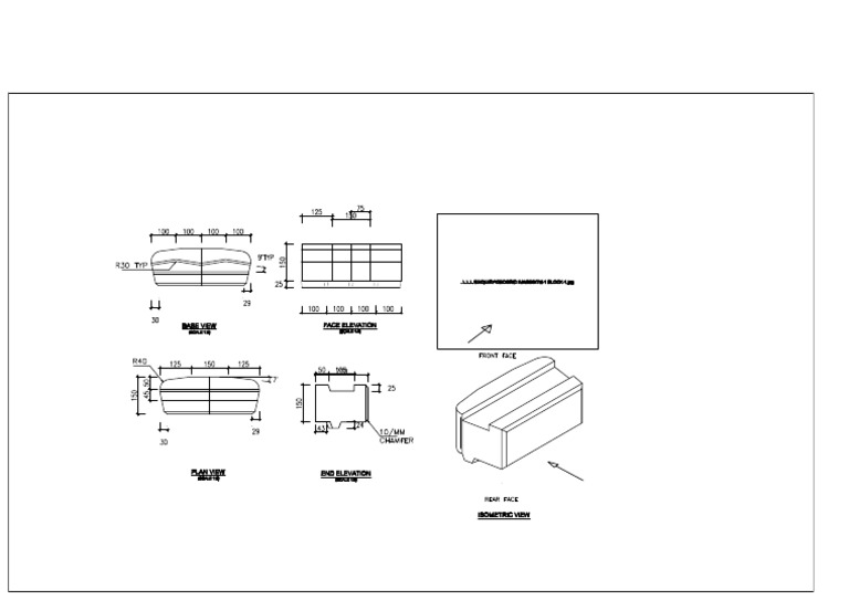 Tw1 Block - DWG 150-Model | PDF