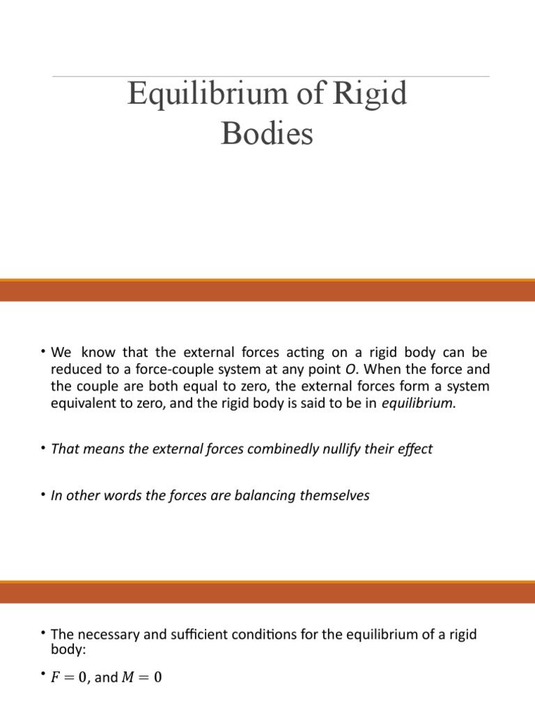Analysis of Rigid Bodies in Equilibrium | PDF | Force | Mechanics