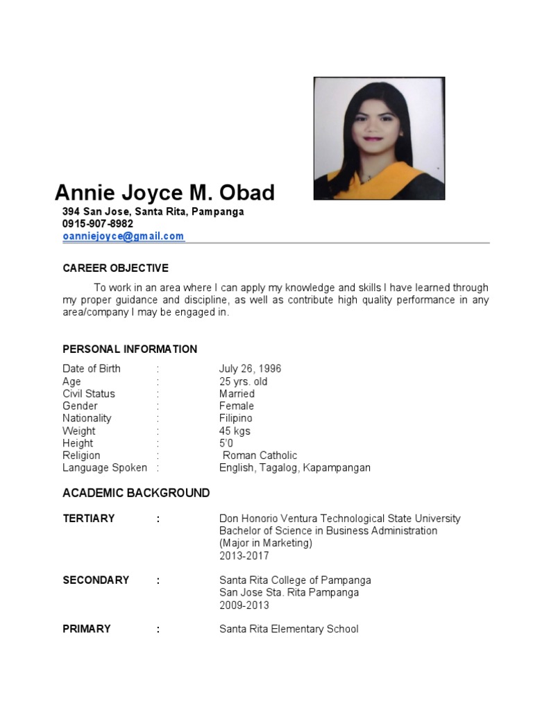 My Resume 2 | PDF
