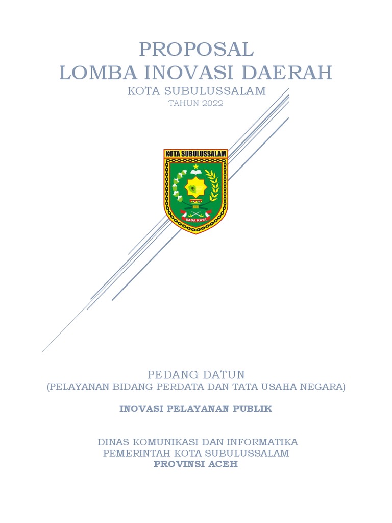 Proposal Lomba Inovasi Final | PDF