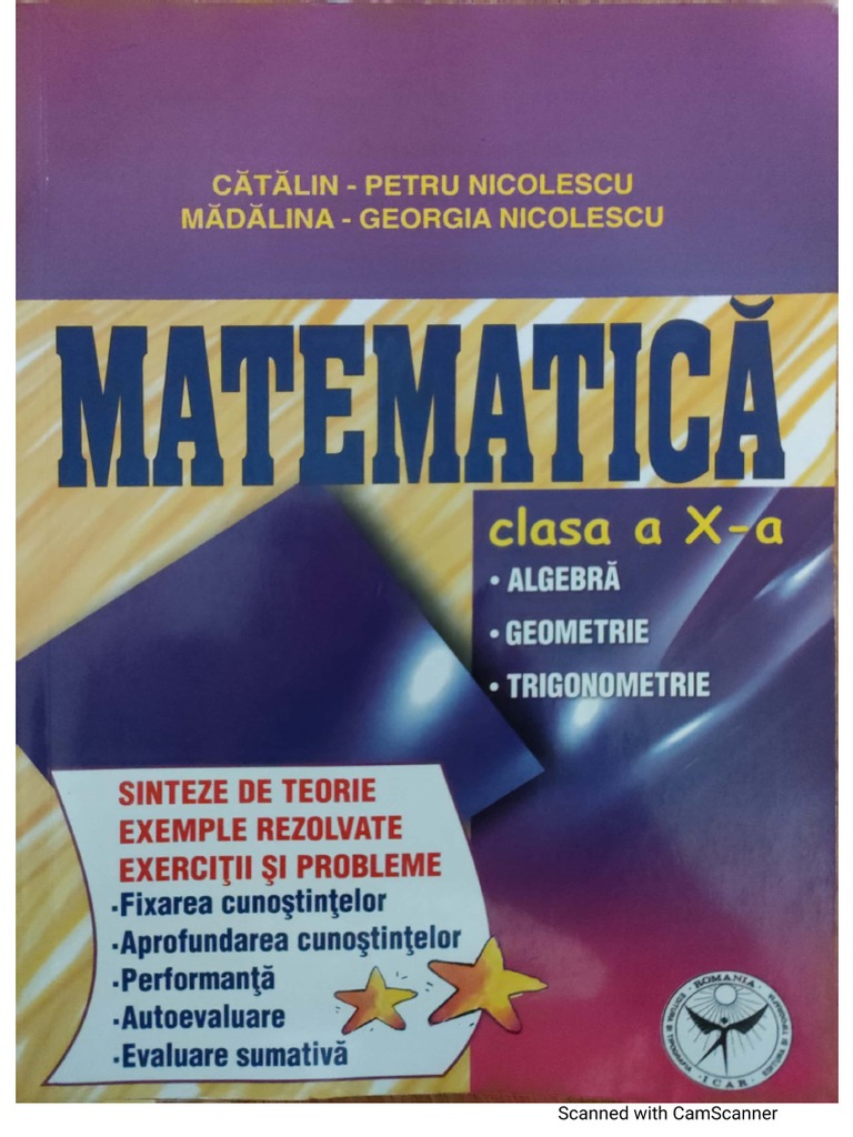 Culegere_Matematica_10[1] | PDF