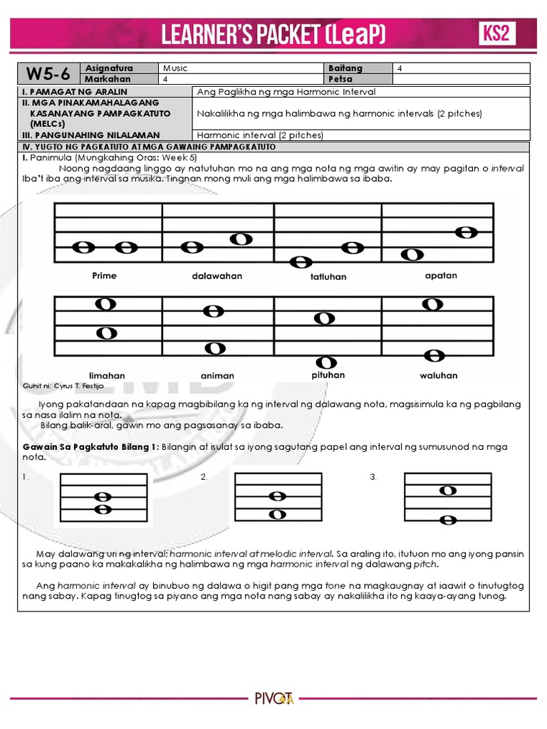 Q4 Music 4 Week5 6 | PDF