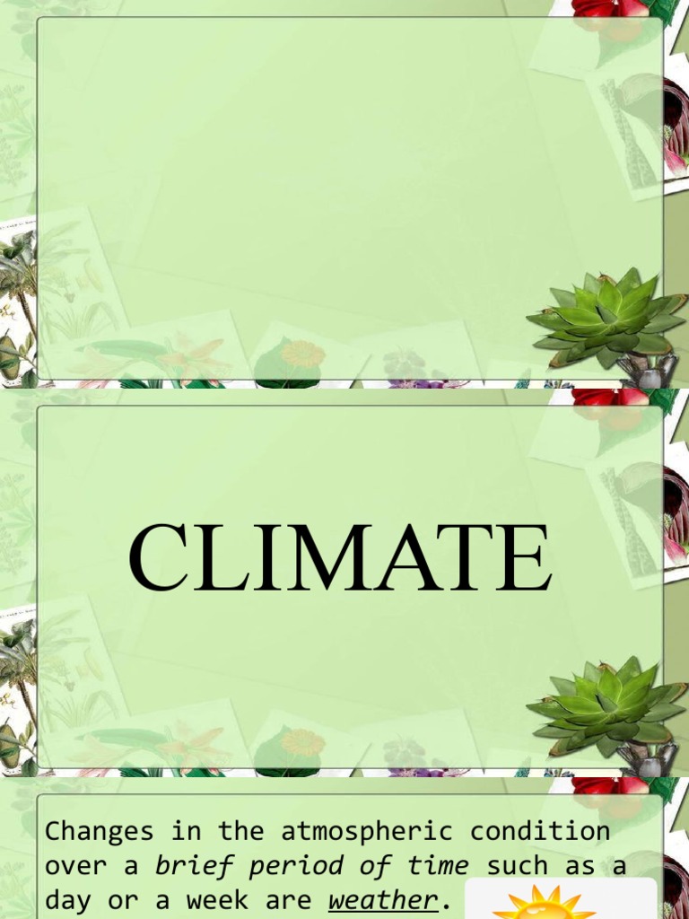Grade 9 - Science (CLIMATE) | PDF | Greenhouse Effect | Greenhouse Gas