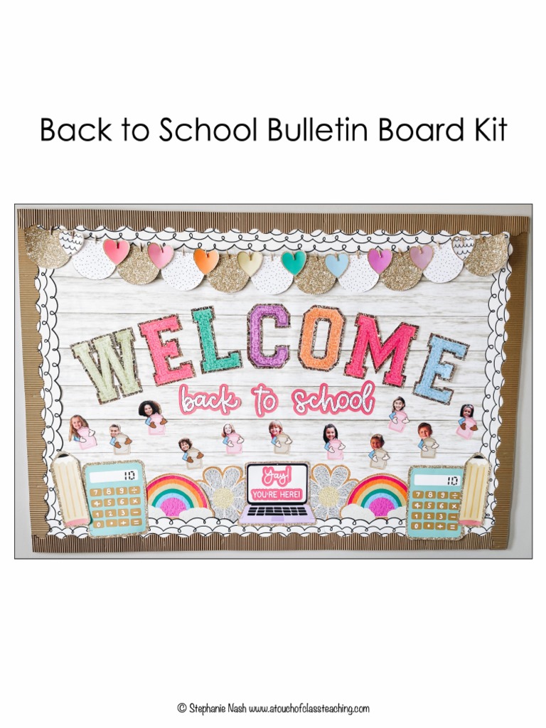Back To School Bulletin | PDF