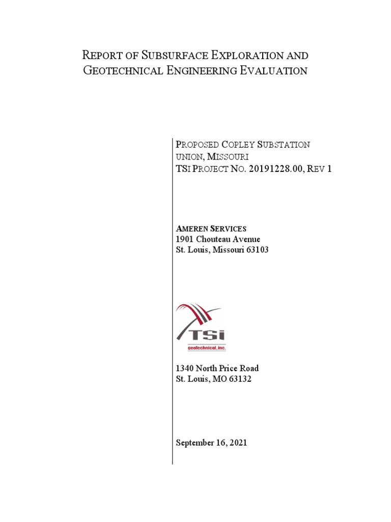 Copley Substation Report - Revision 1 | Download Free PDF ...