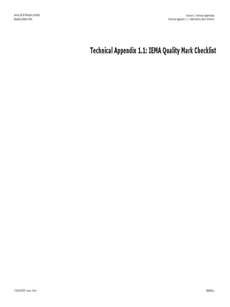 CD1.9.15 1.9.19 ES Vol 3 Appendix 1.1 2.3 | PDF | Environmental Impact ...