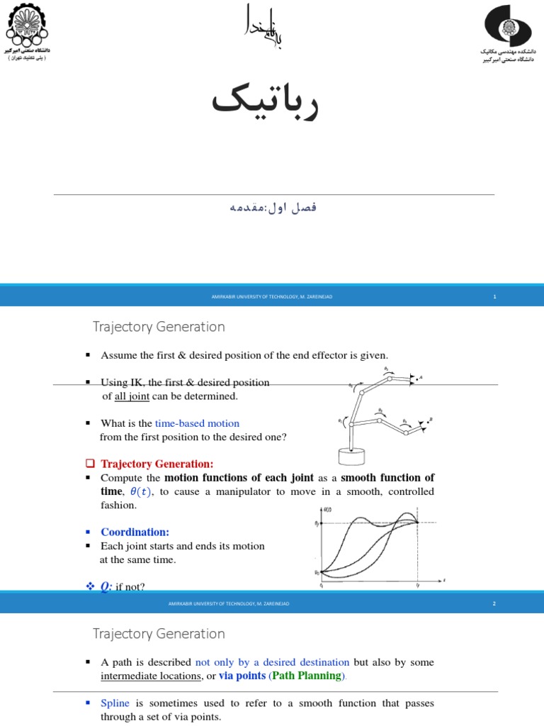 Robotics Lec3 | PDF | Matrix (Mathematics) | Rotation Robotics Lec3 | PDF | Matrix (Mathematics) | Rotation