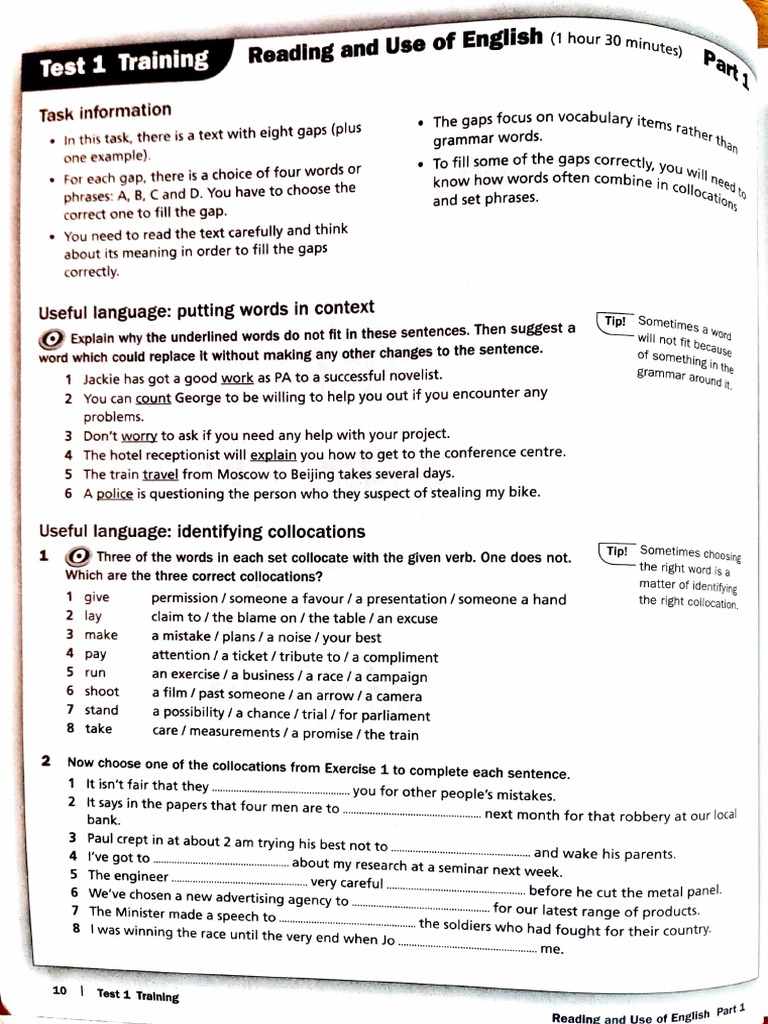 Exam Practice Test 1 | PDF | Adjective | Adverb