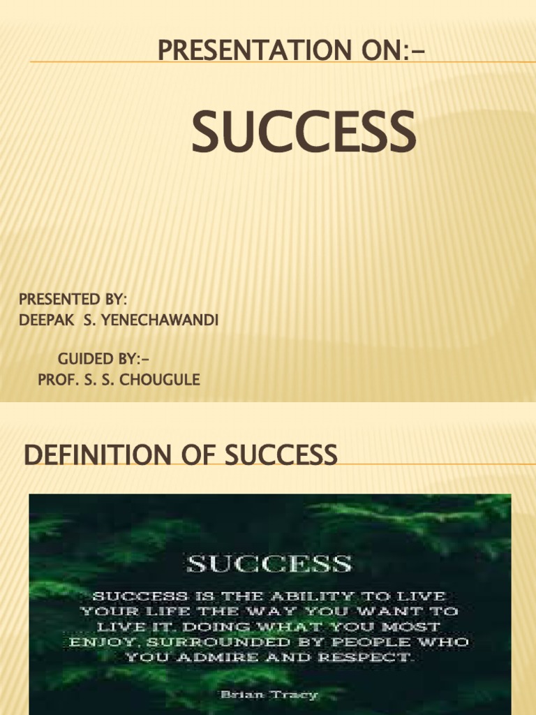 Success | PDF