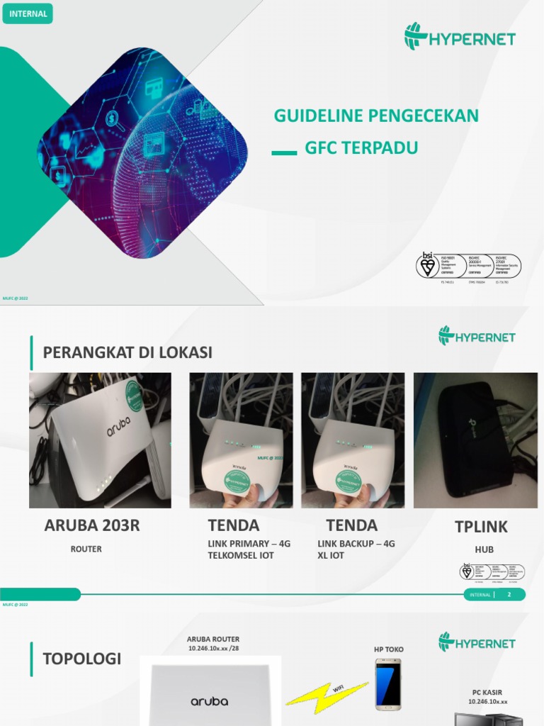 Guideline - GFC TERPADU | Download Free PDF | Computer Engineering | Network Protocols