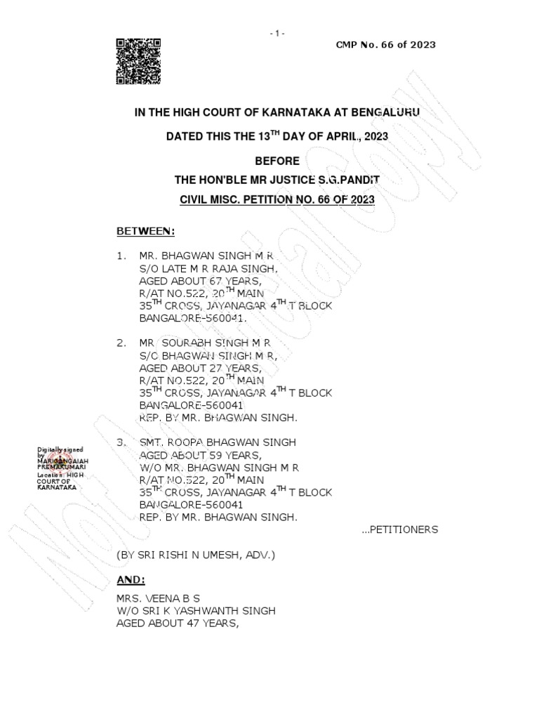 CMP66 23 13 04 2023 | PDF | Arbitration | Judiciaries