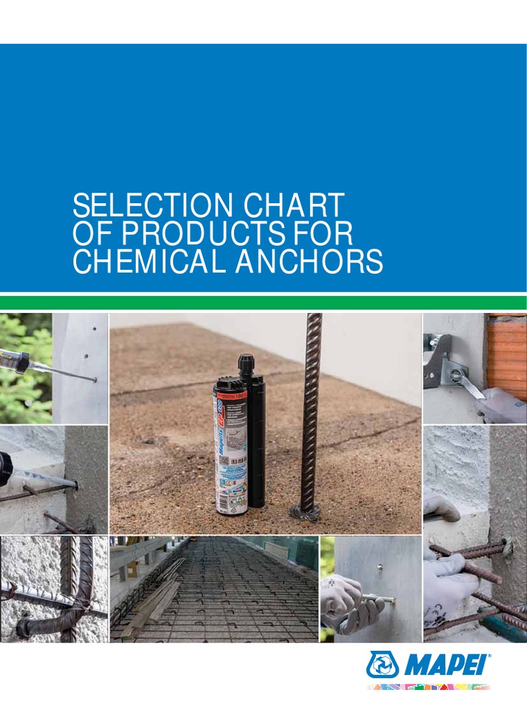 Selection Chart of Products For Chemical Anchors | Download Free PDF ...