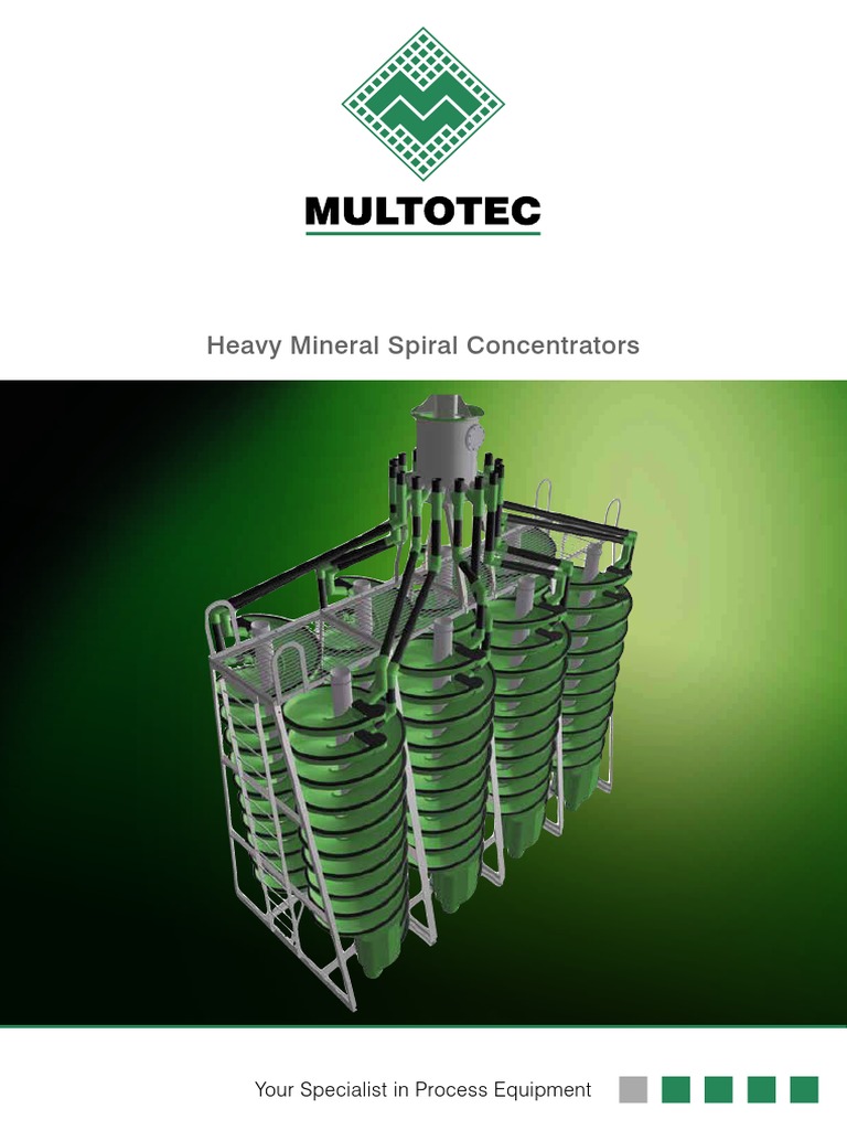 Heavy Mineral Spiral Concentrators: Your Specialist in Process ...