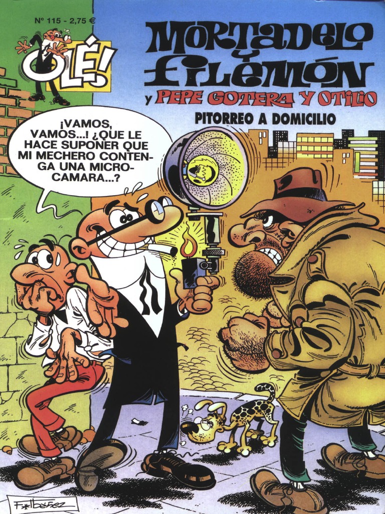 115 - Mortadelo y Filemon - Pitorreo A Domicilio | PDF