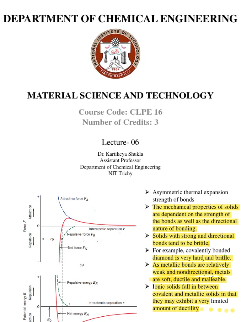 Lec 06 | PDF | Crystal Structure | Solid
