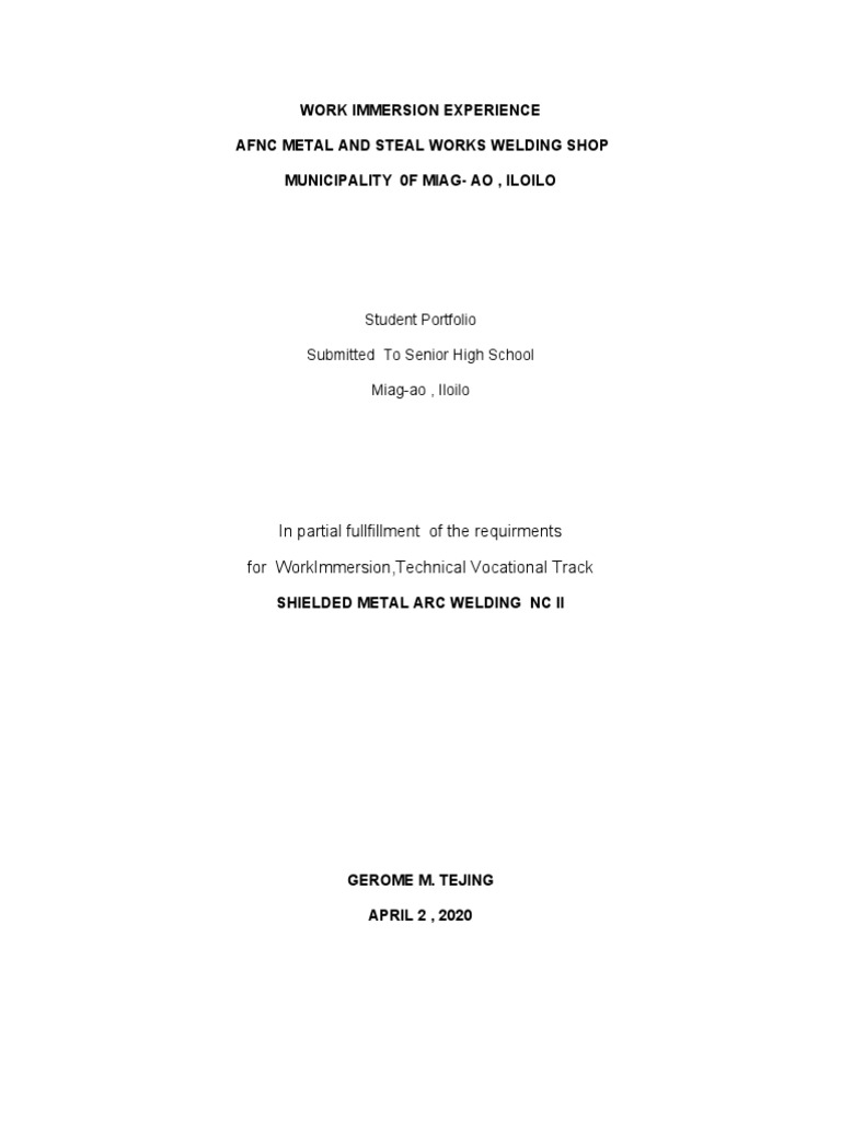 Gerome Tejing | Download Free PDF | Learning | Experience