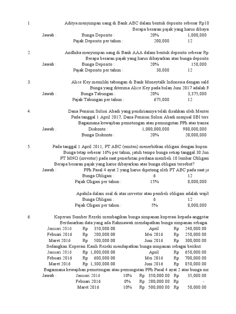 Tugas Perpajakan | PDF