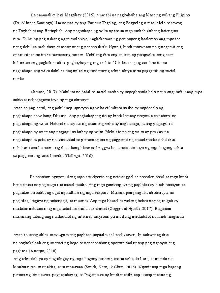 Sa Pananaliksik Ni Magtibay | PDF