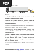 Cours de Logistique Et Transport Gratuit | PDF | Logistique | Transport