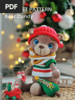 Free Copito Snowman Crochet Pattern | PDF | Crochet | Yarn