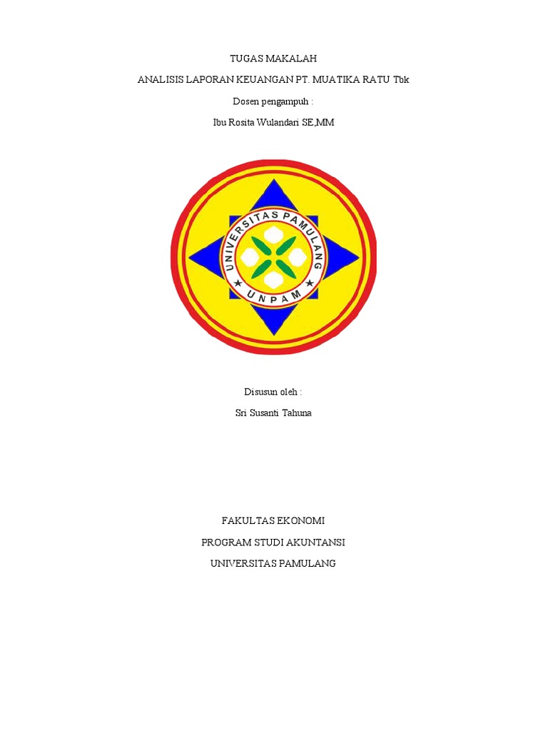 ALK - Sri Susanti Tahuna | PDF