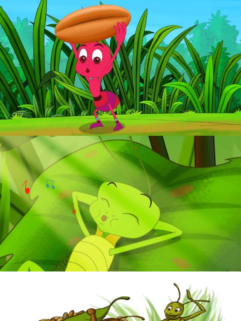 The Ant and The Grasshopper | PDF