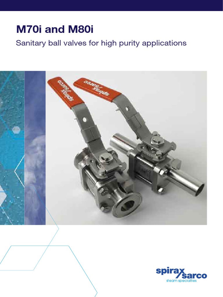 M70i and M80i Sanitary Ball Valves For High Purity applications-SB-P182 ...