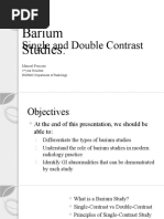 Double-Contrast Upper GI Exam Techniques | PDF | Esophagus | Stomach