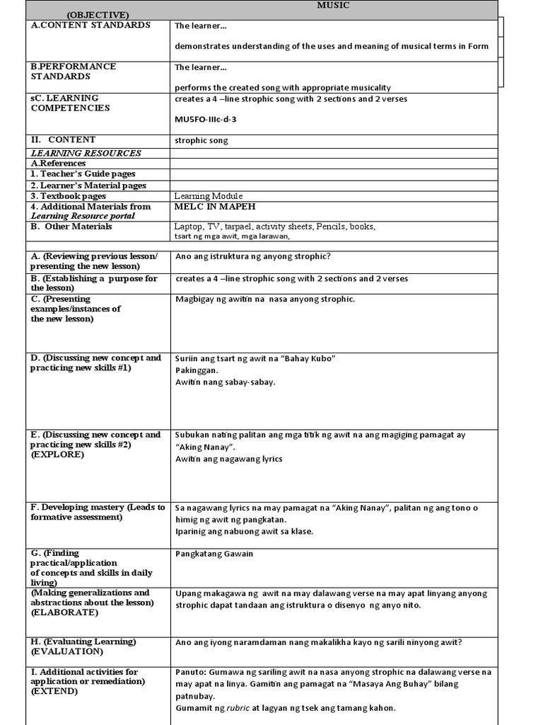 DLL-MAPEH-Q3-W4 | PDF