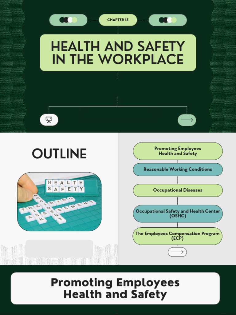 Health and Safety in The Workplace | PDF | Occupational Safety And Health | Employment