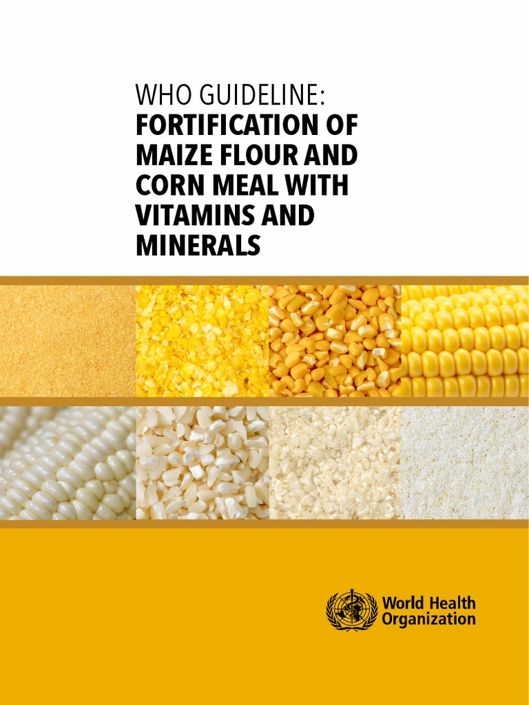Fortification of Maize Flour and Corn Meal With Vitamins and Minerals ...