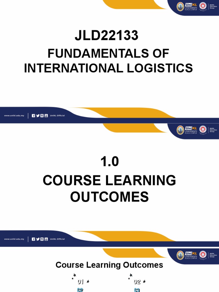 Chapter 1 - Introduction To Global Logistics | PDF | Strategic ...