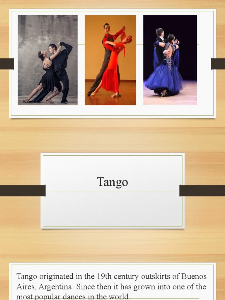 Tango | Download Free PDF | Tango | Ballroom Dance