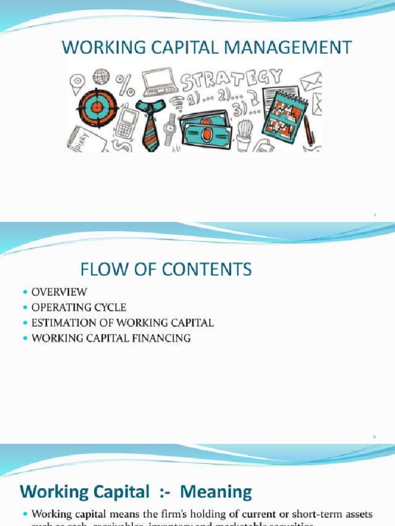 Ch8 Working Capital Management | PDF